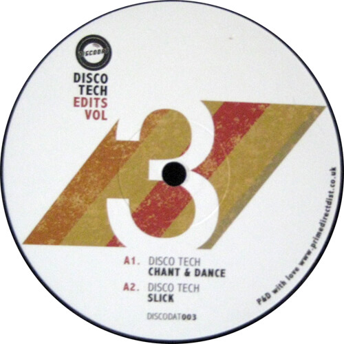 Disco Tech / Dr Packer - Disco Tech Edits Vol 3 [Is. Reco [アイレコ]]